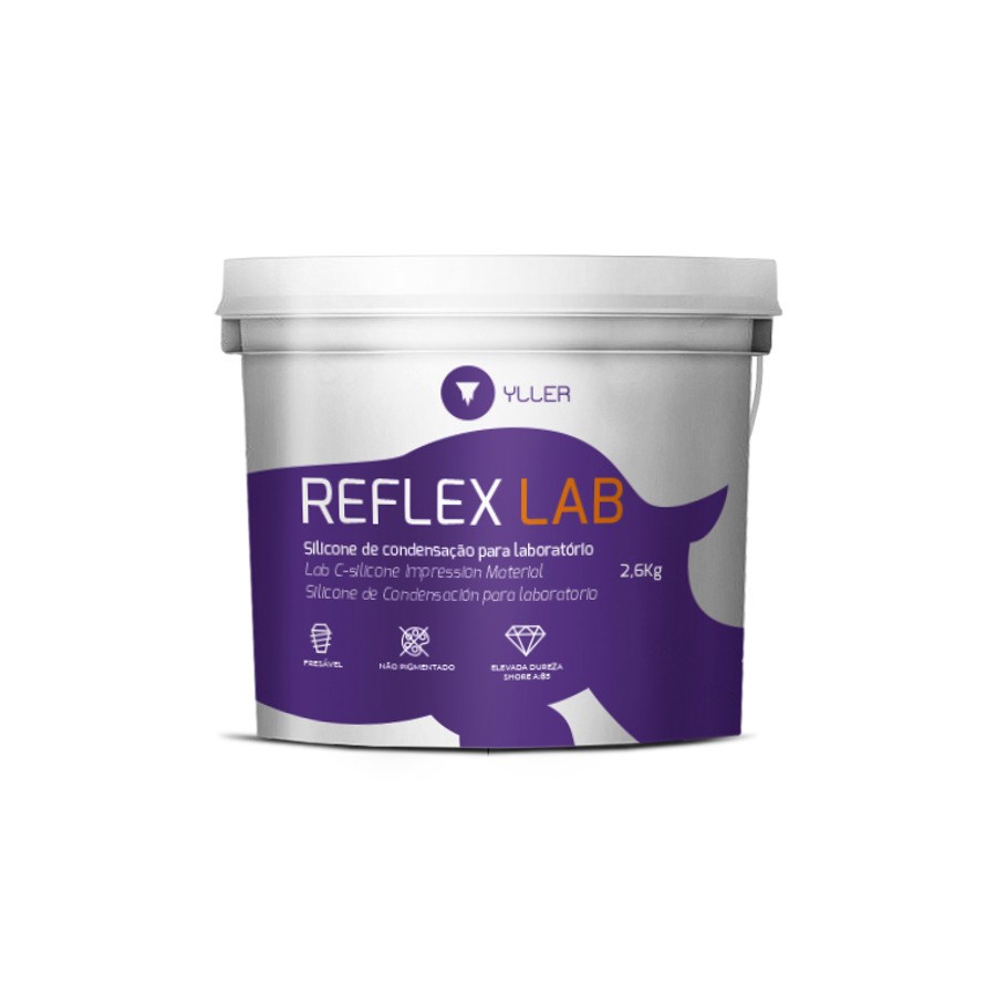 Silicone para Laboratório Reflex Lab Denso 2,6kg - Yller - Newdental ...